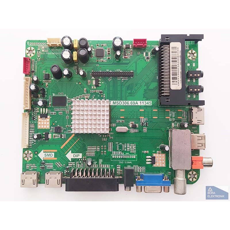 T.MSD306.69A 11345 , SUNNY SN032LD306-V2F , MAIN BOARD , ANAKART ...