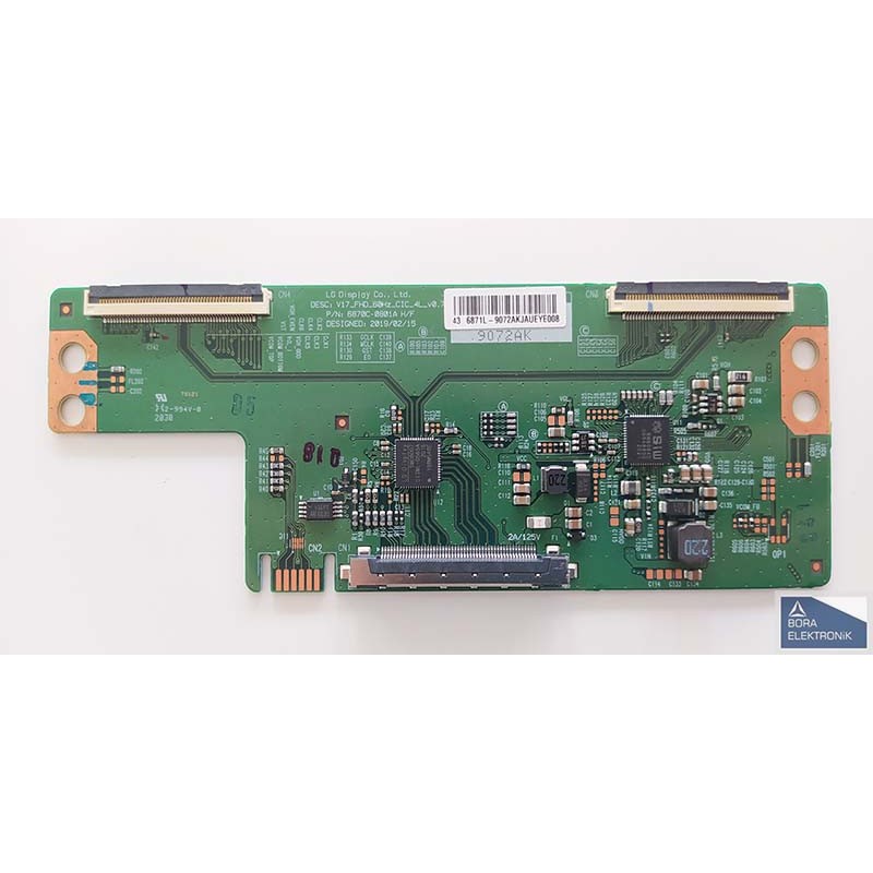 6870C-0801A , 6871L-9072A , V17_FHD_60HZ_CIC_4L_V0.7 , LG T-CON BOARD