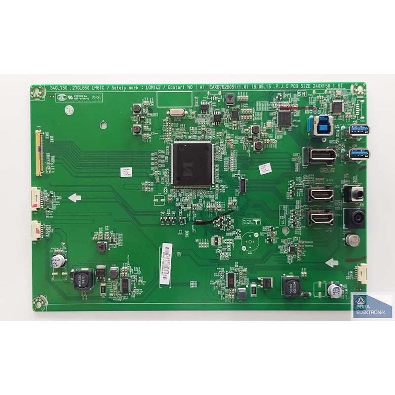 EAX67626051 (1.0) , LG 27GL850-B , 34GL750-B , LED MONITOR , MAIN BOARD ...